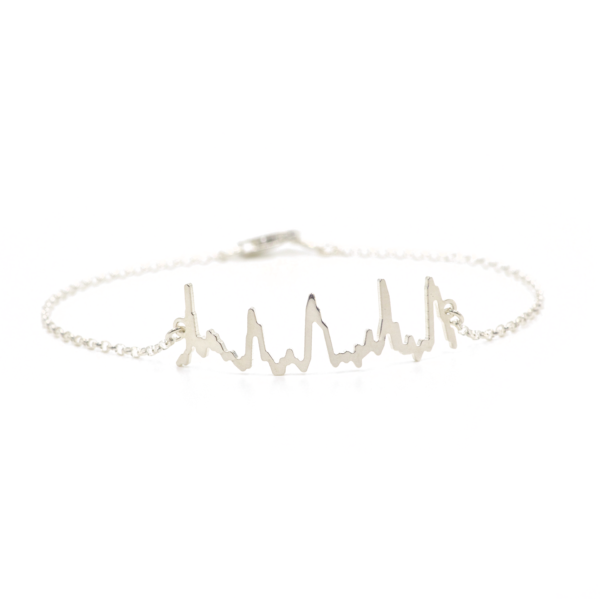 Original Heartbeat Bracelet - Actual Heartbeats or Voice Soundwaves!